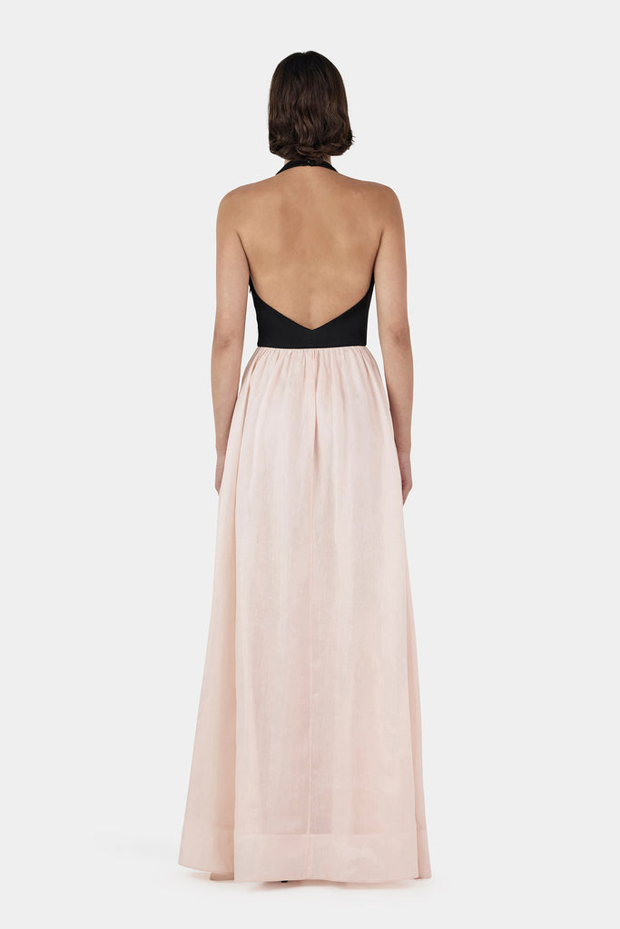 HANSEN & GRETEL - Calla Maxi Dress BLACK/PINK – Cint Boutique