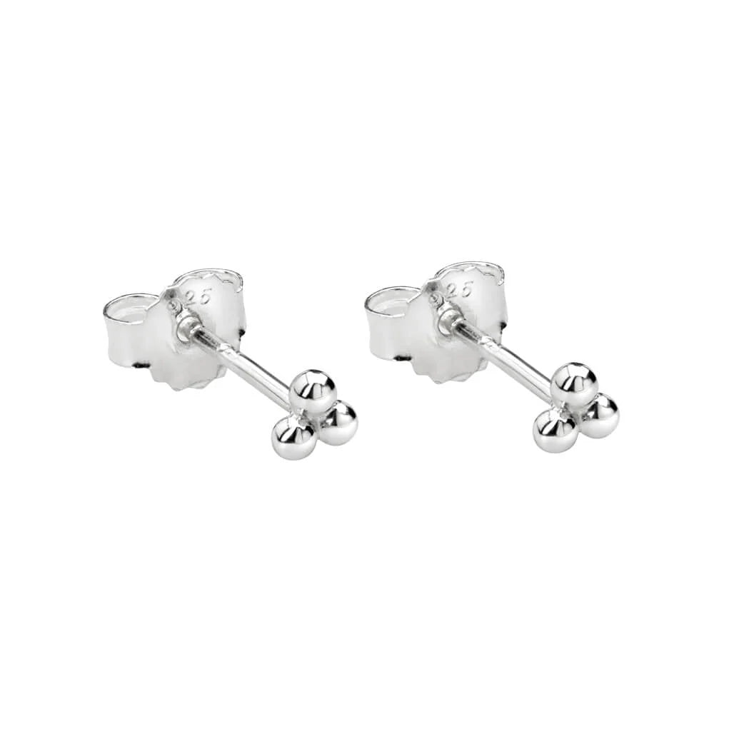 MURKANI - Trinity Ball Studs SILVER – Cint Boutique
